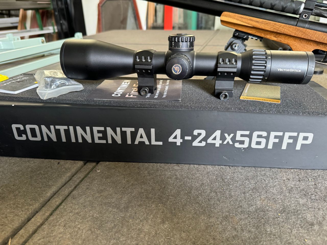 Vector - Continental 4-24x56FFP | Venta de PCP